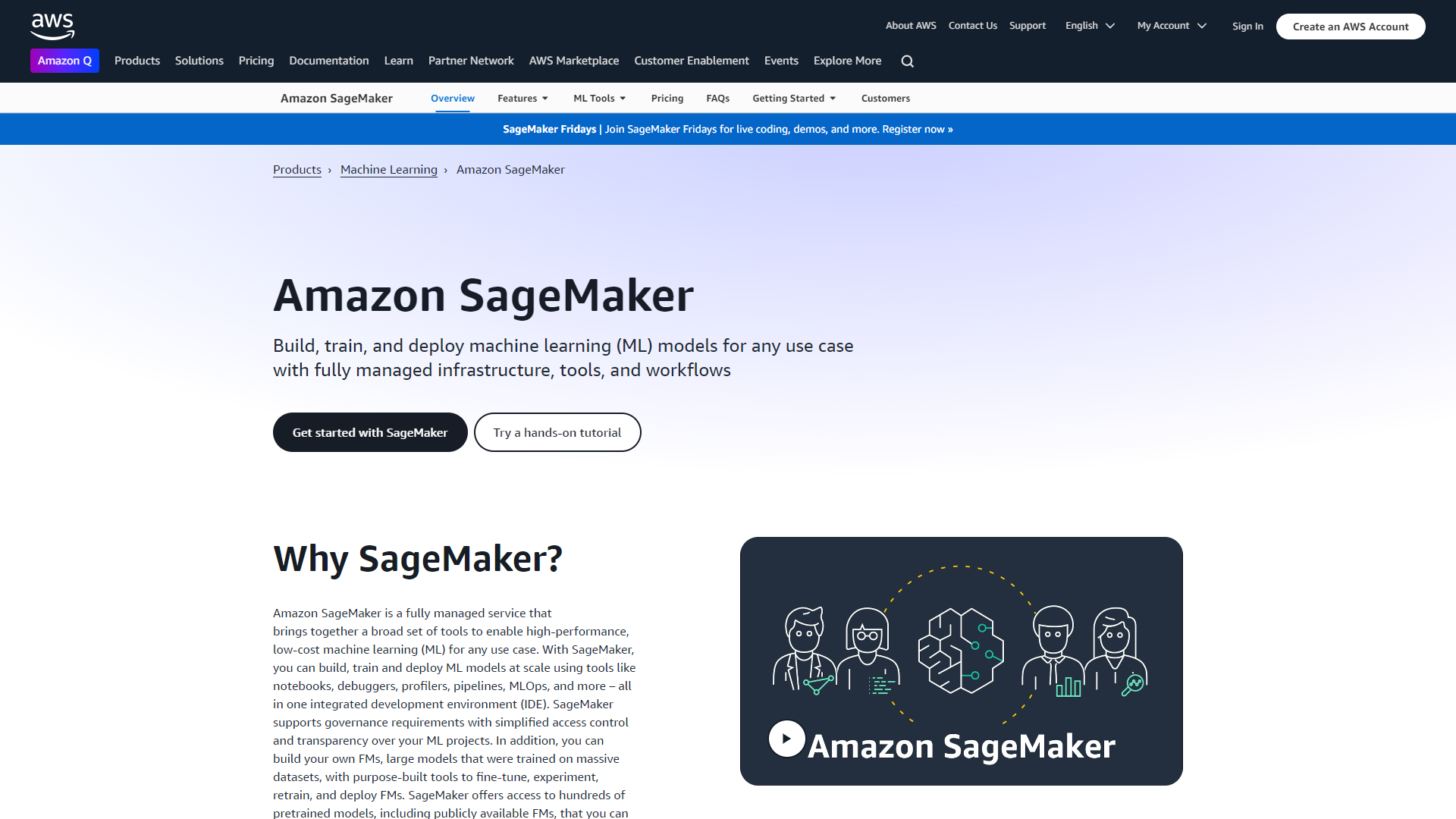 Amazon SageMaker | Workfeed