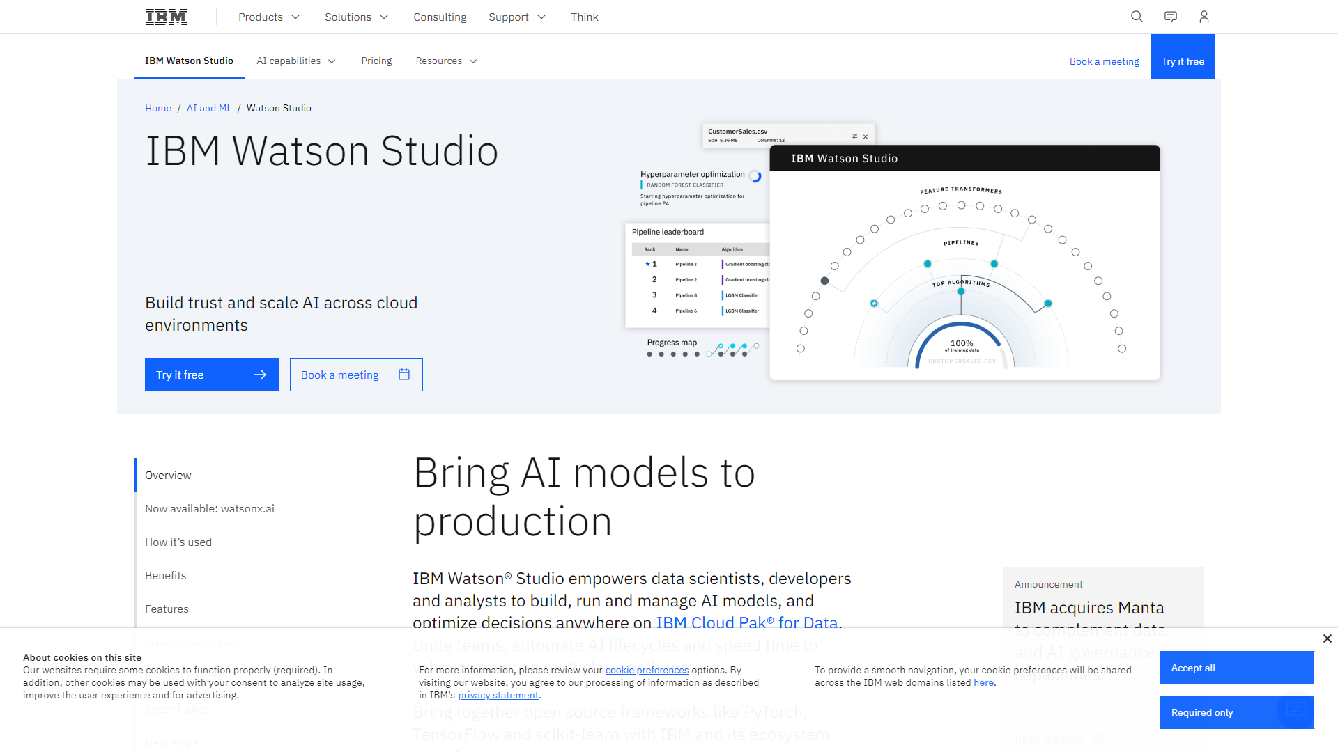 IBM Watson Studio | Workfeed